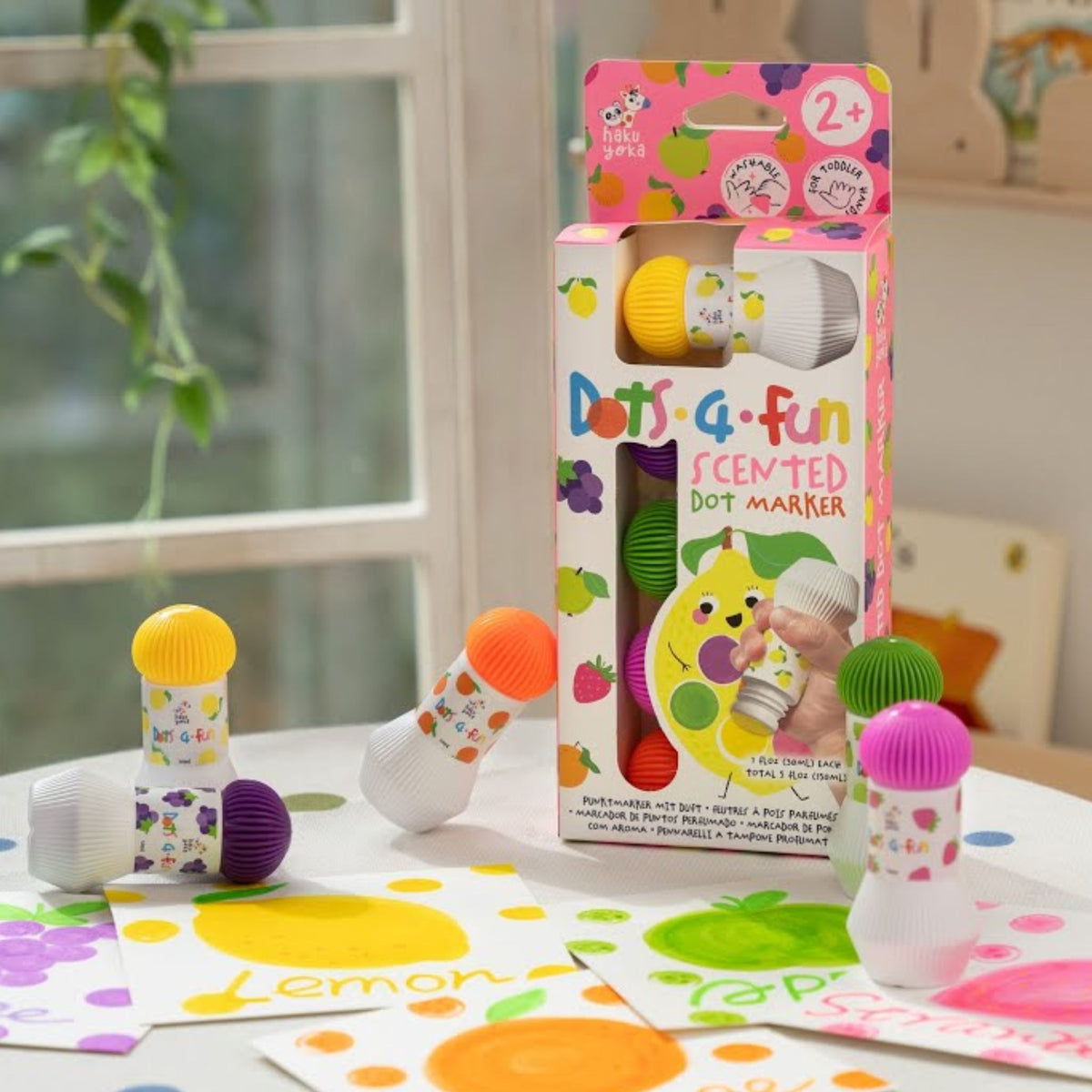 Dots 4 Fun Washable Dot Markers – Scooter Girl Toys