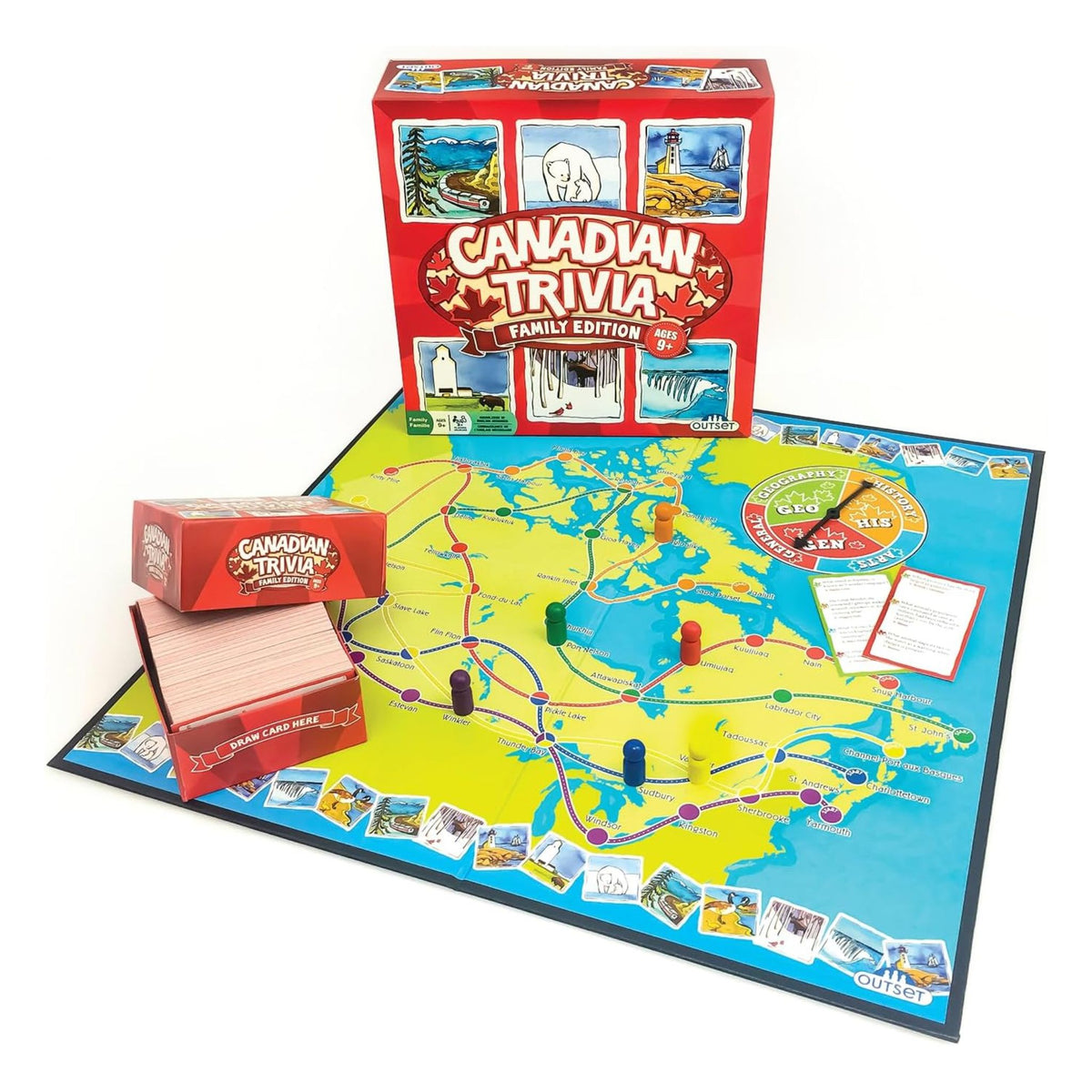 Canadian Trivia Game - Family Edition – Scooter Girl Toys