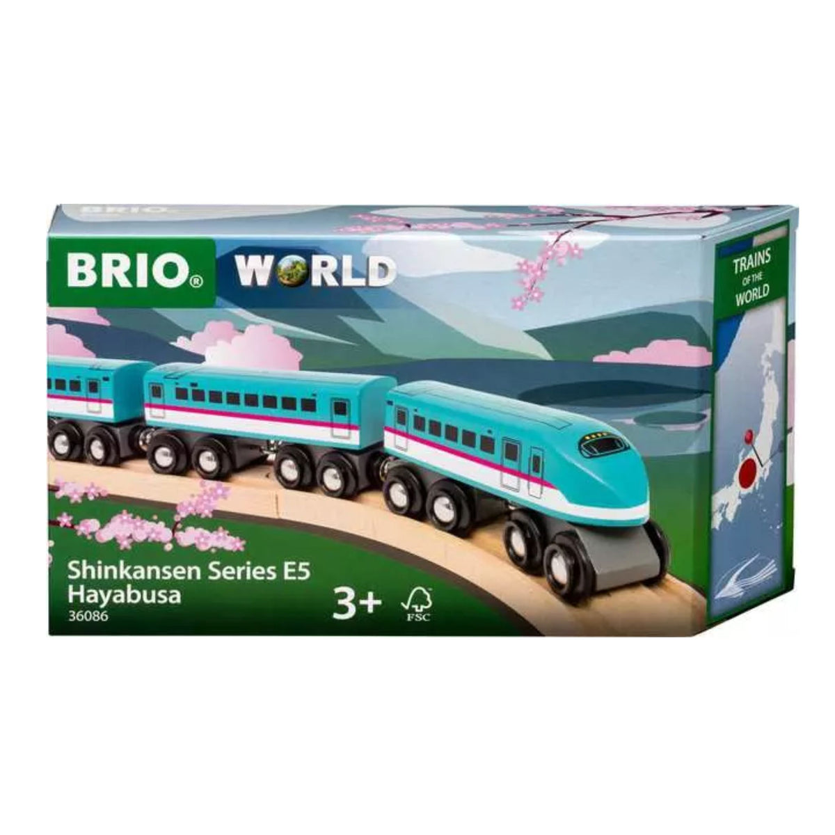BRIO Trains - Shinkansen Hayabusa Train – Scooter Girl Toys