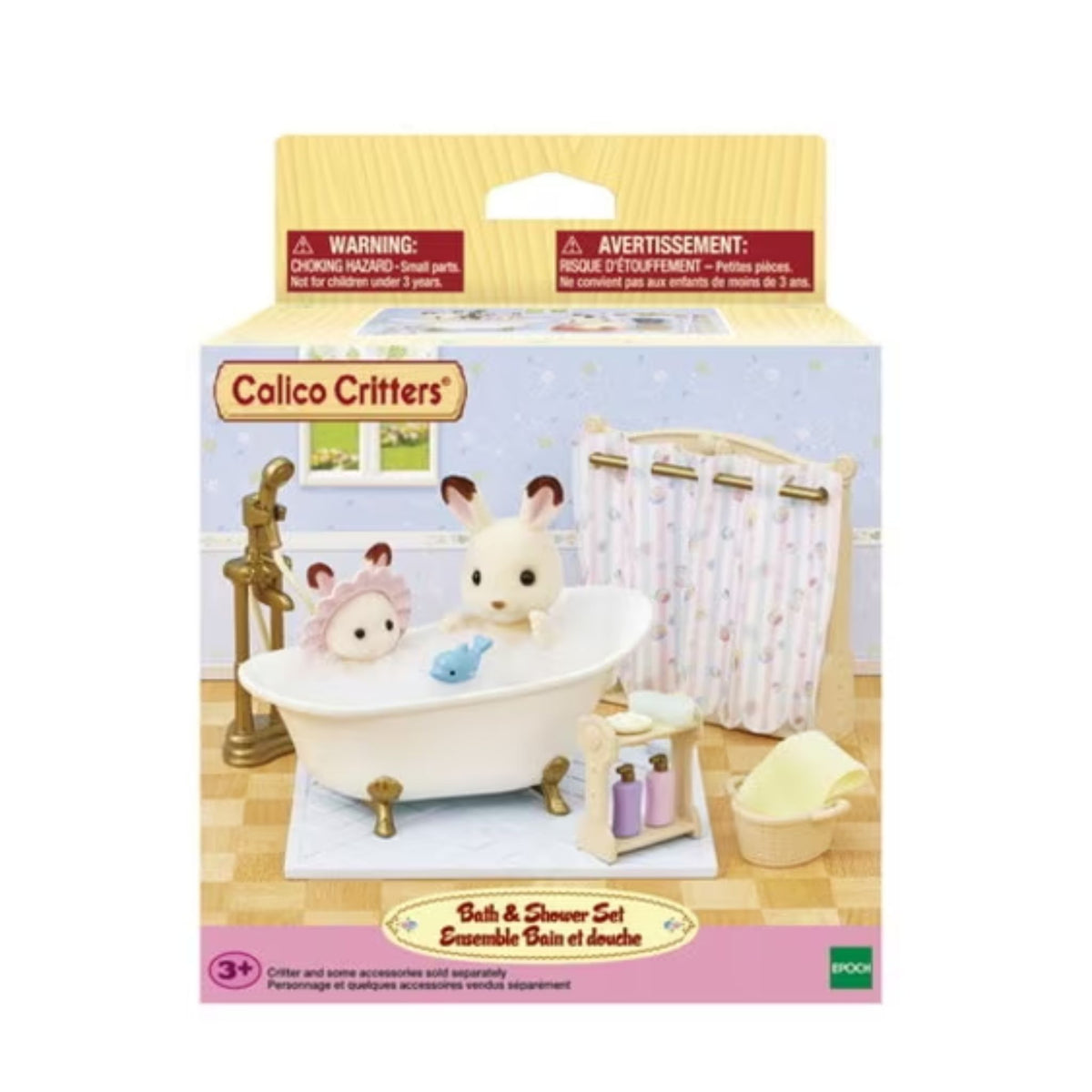 Calico Critters Bath And Shower Set – Scooter Girl Toys