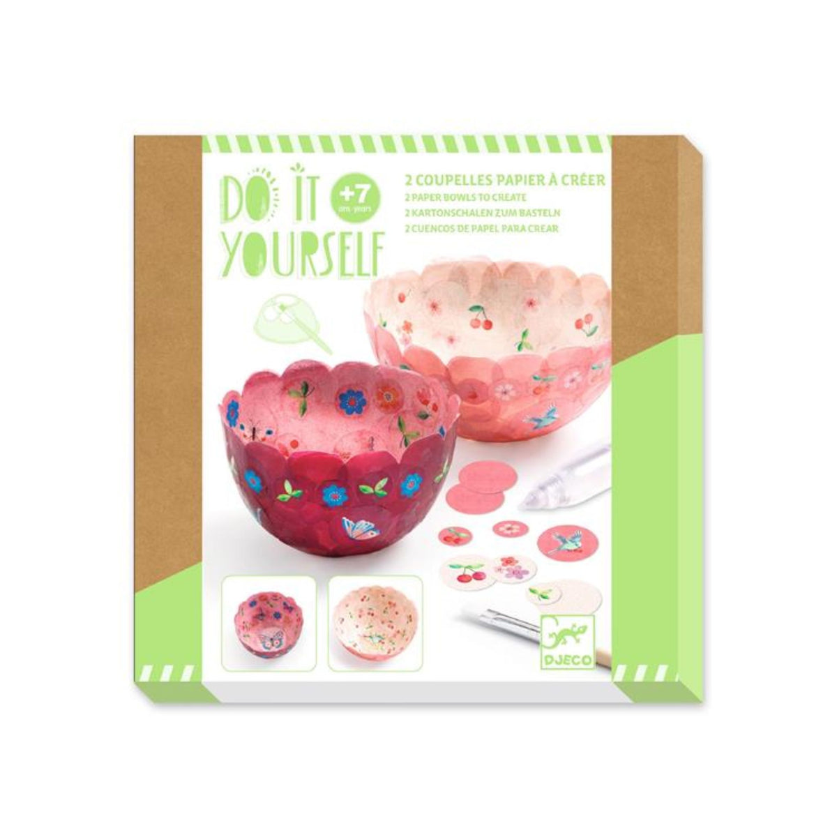 Djeco Craft Kit - DIY In The Air Bowls – Scooter Girl Toys