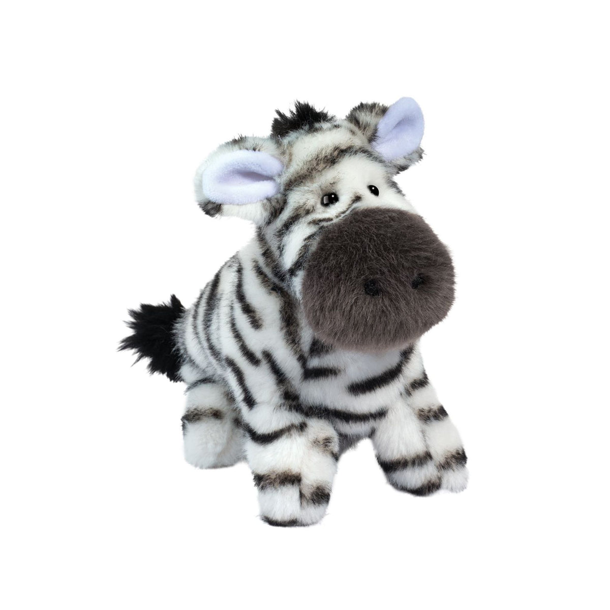 Douglas Muzzles Plush Toy - Debra Zebra – Scooter Girl Toys