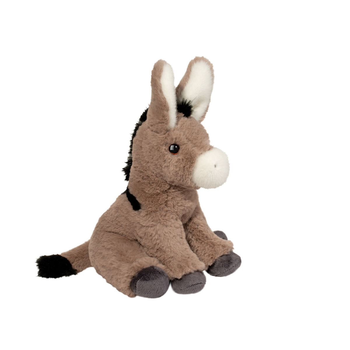 Douglas Plush - Jackie The Soft Donkey – Scooter Girl Toys