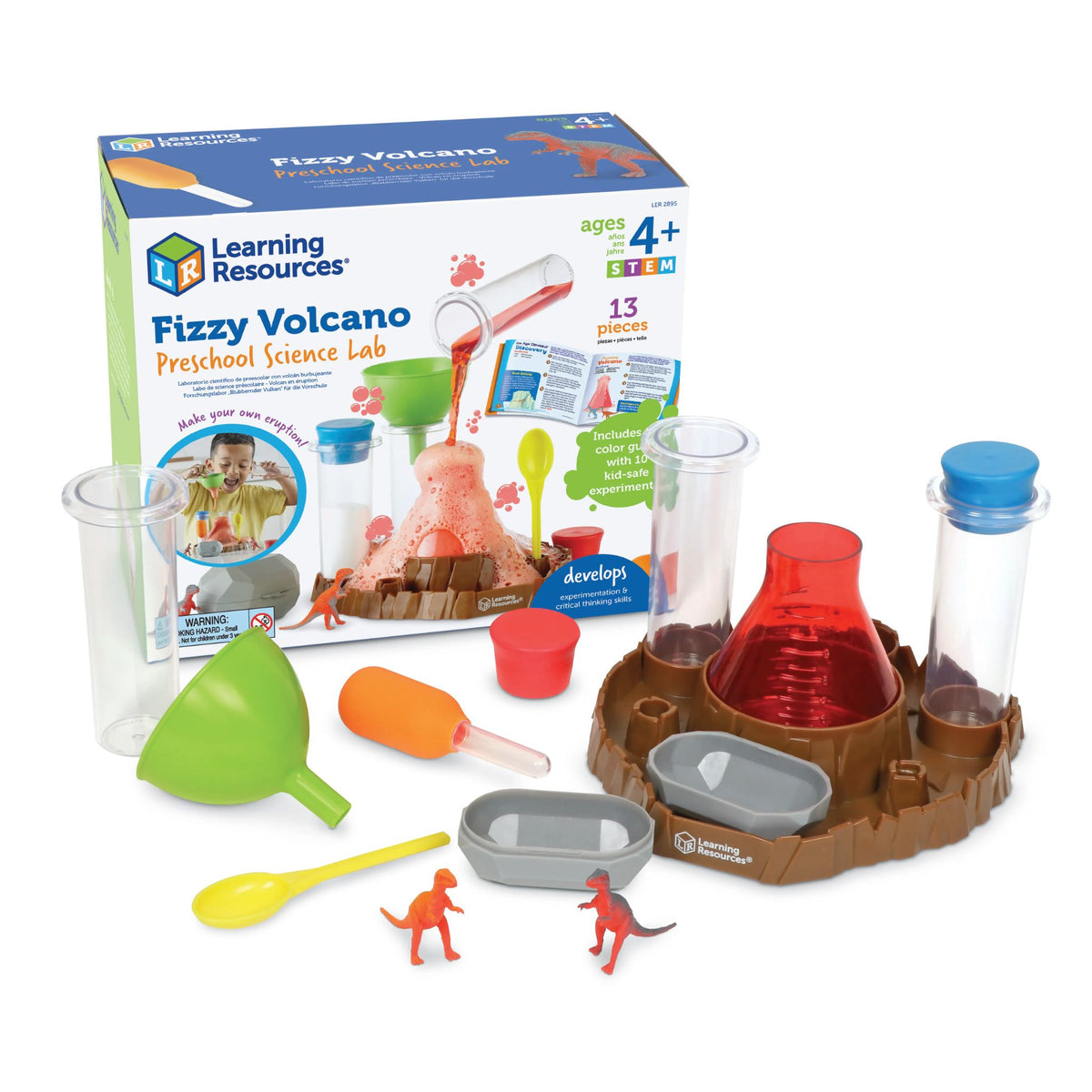 Fizzy Volcano Preschool Science Lab – Scooter Girl Toys