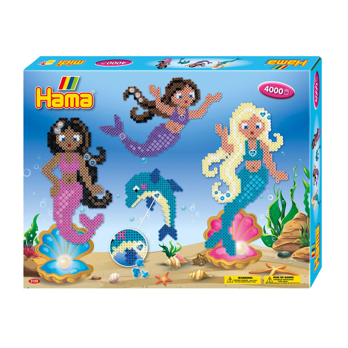 Hama Beads - Midi Mermaids – Scooter Girl Toys