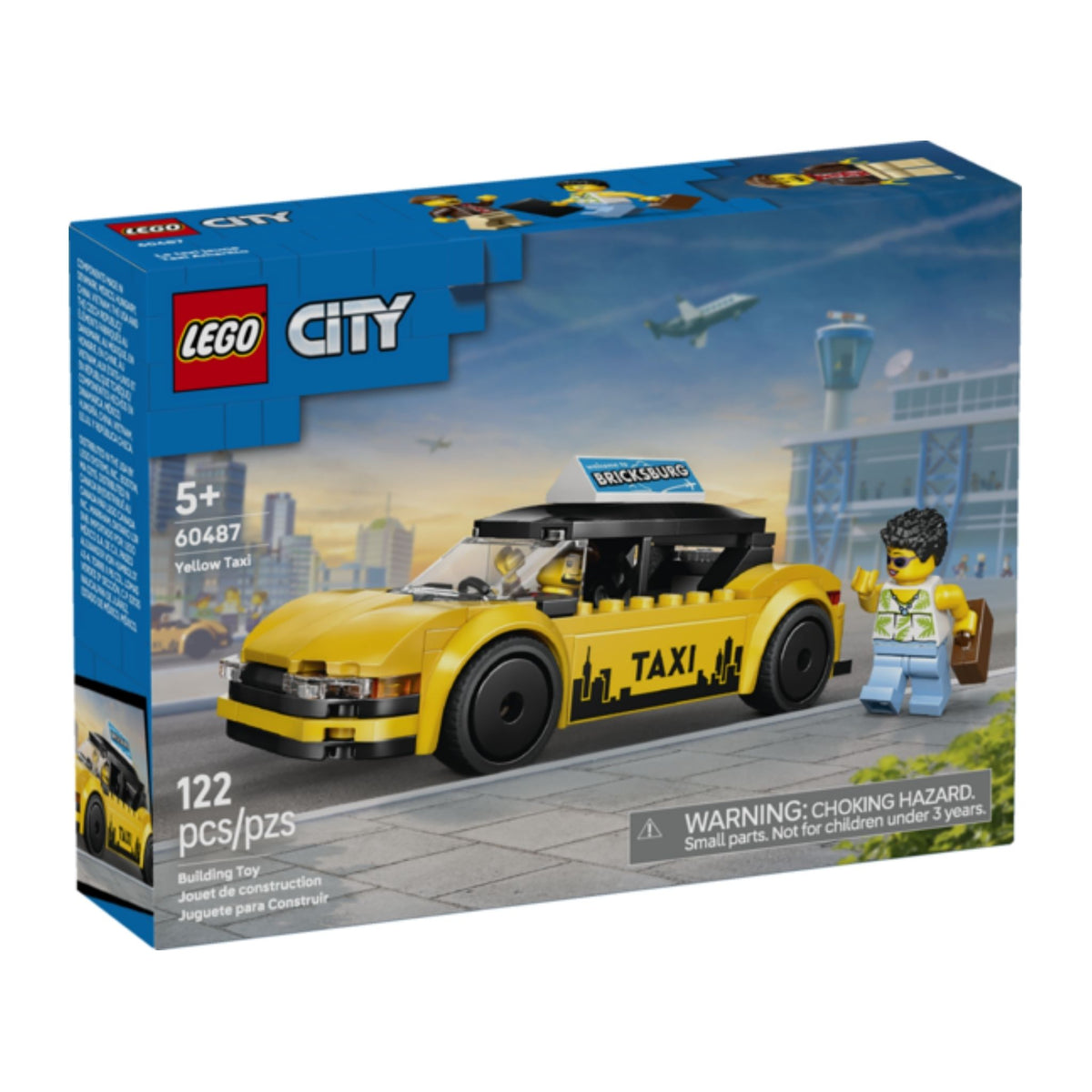 LEGO City - Yellow Taxi – Scooter Girl Toys
