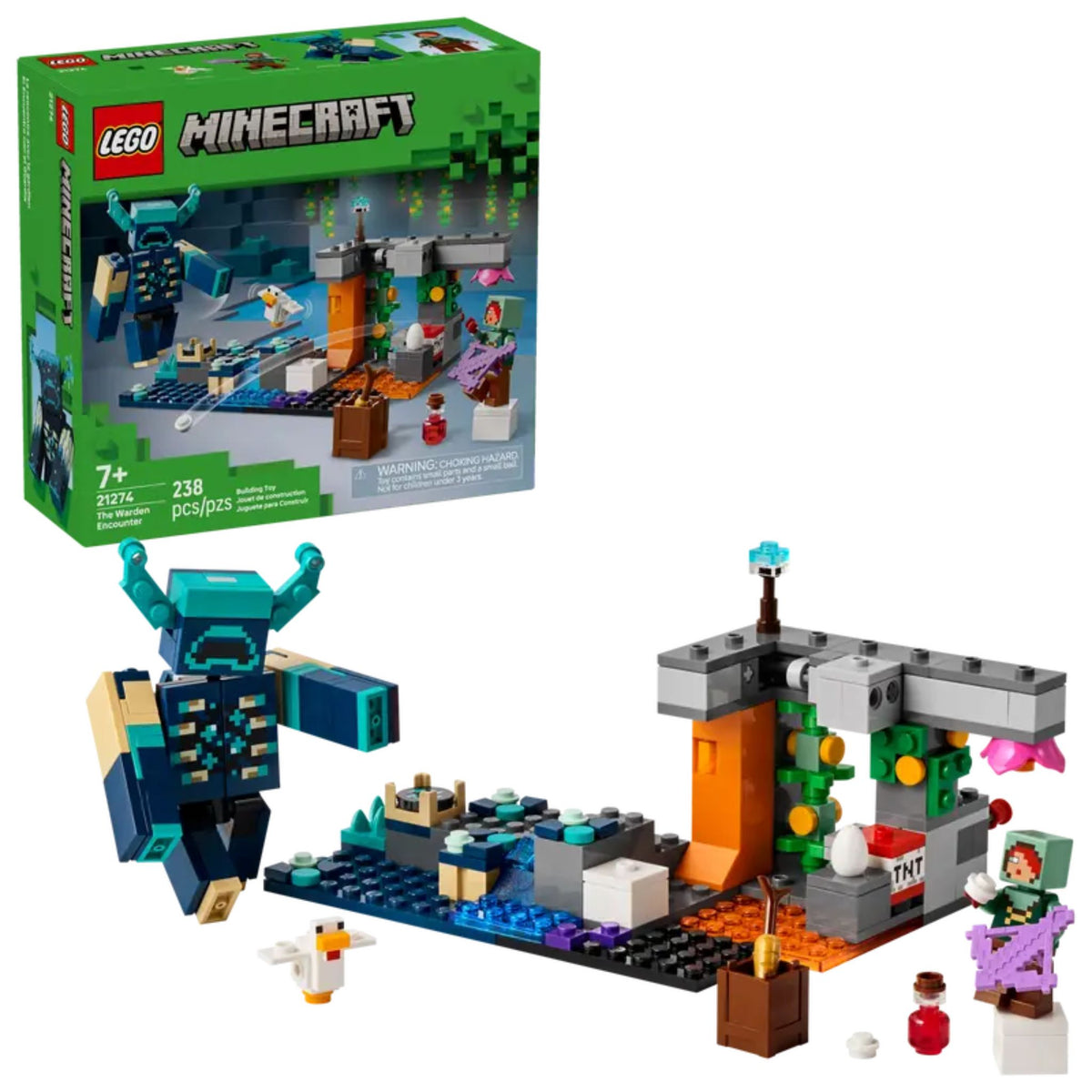 LEGO Minecraft - The Warden Encounter – Scooter Girl Toys