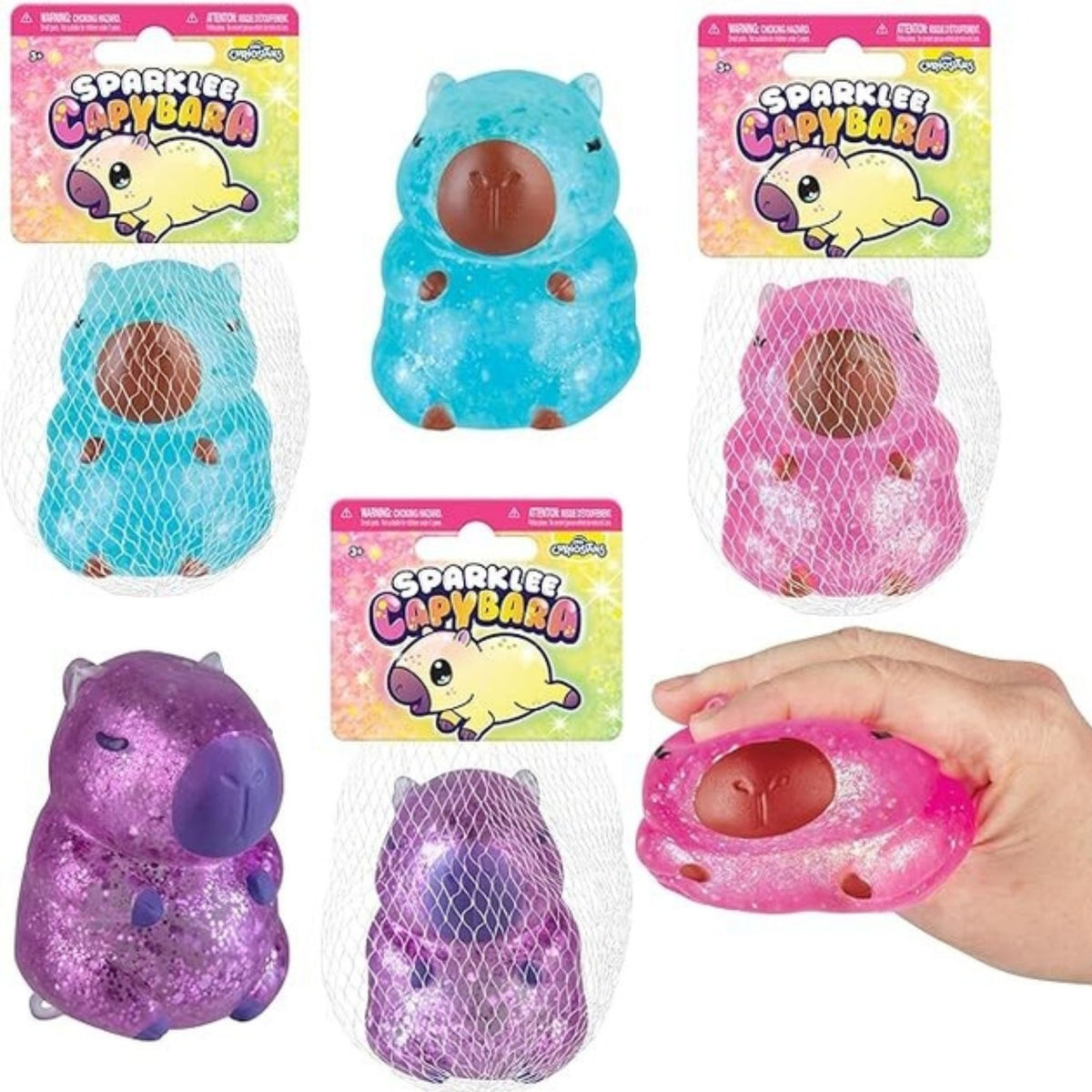 ORB Curiosities Squishy Sparklee Capybara – Scooter Girl Toys