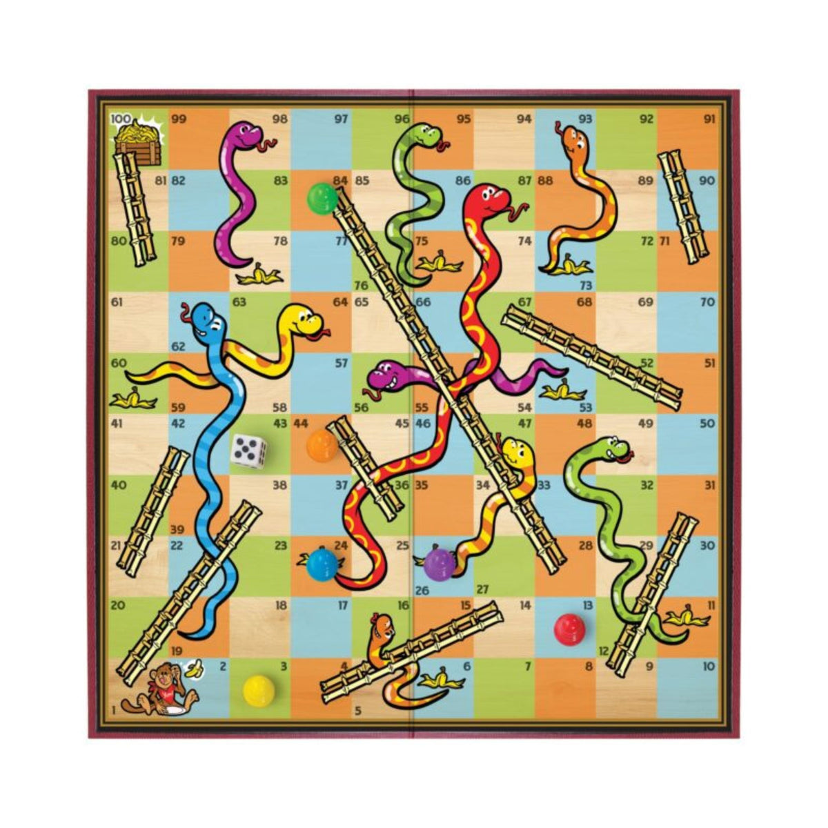 Snakes & Ladders Board Game – Scooter Girl Toys