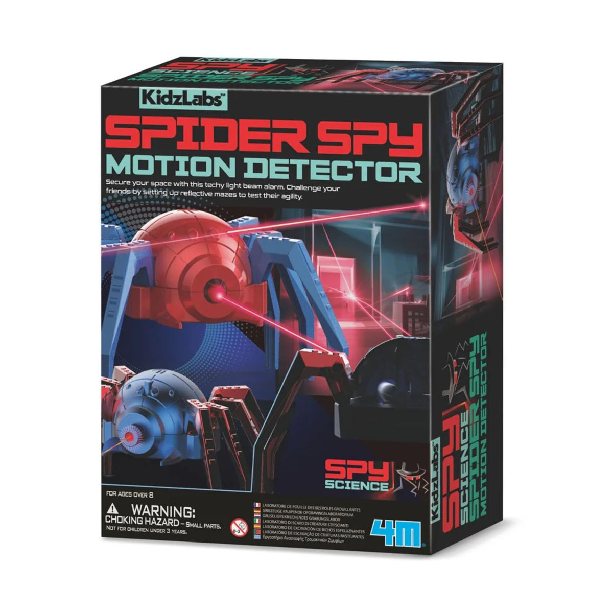 Spider Spy Laser Motion Detector Kit – Scooter Girl Toys