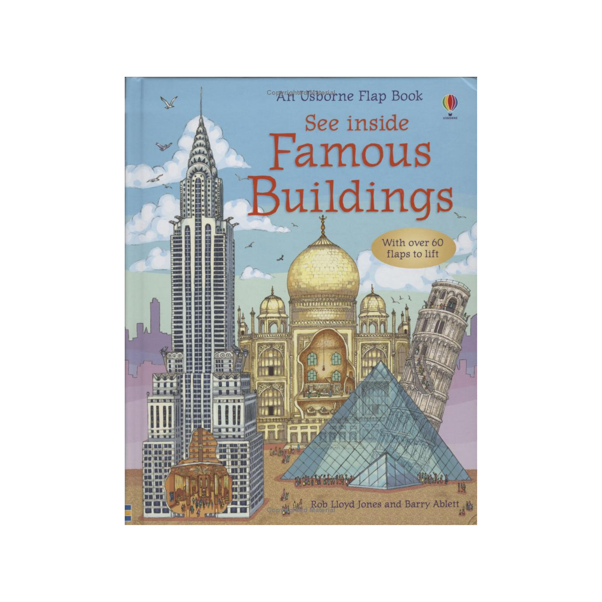 Usborne Books - See Inside Famous Buildings Hard Cover Book – Scooter ...