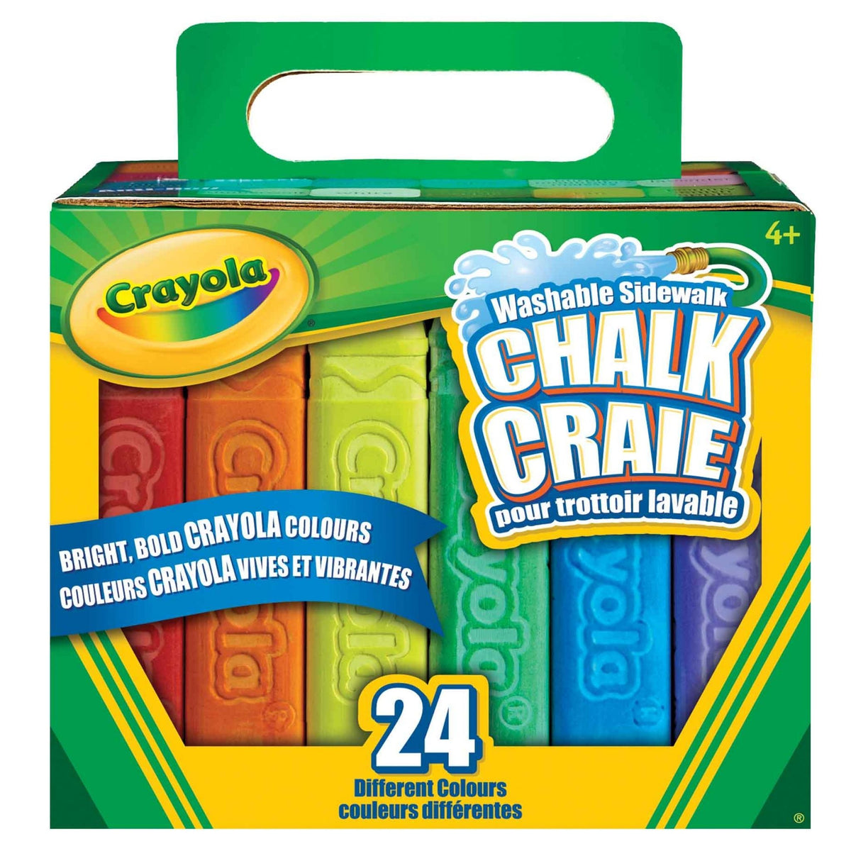 Crayola Sidewalk Chalk - 24 Piece – Scooter Girl Toys