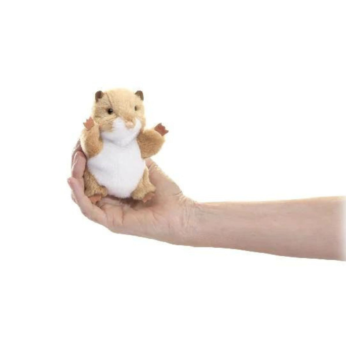 Folkmanis Finger Puppet - Mini Hamster – Scooter Girl Toys